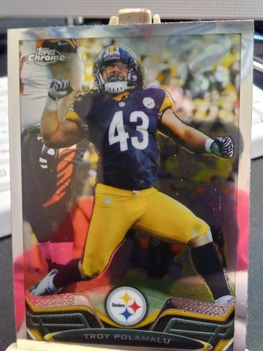 2013 Topps Chrome #123 Troy Polamalu -Pittsburgh Steelers- | eBay