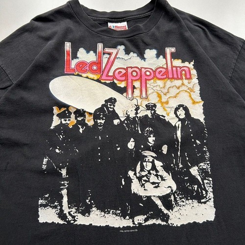 1986 Led Zeppelin Graphic Band Black Unisex T shirt Men Women S-5XL ...
