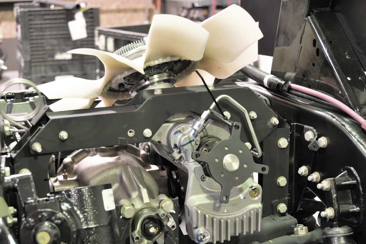 GEARED FAN DRIVE ASSEMBLY ; 12K M1114 M1152 ; 6044183 6039863 2930-01 ...