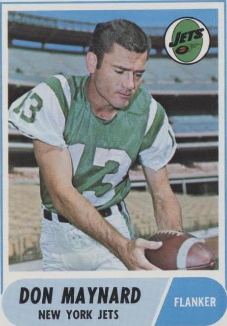 1968 Topps Don Maynard #169 for sale | eBay