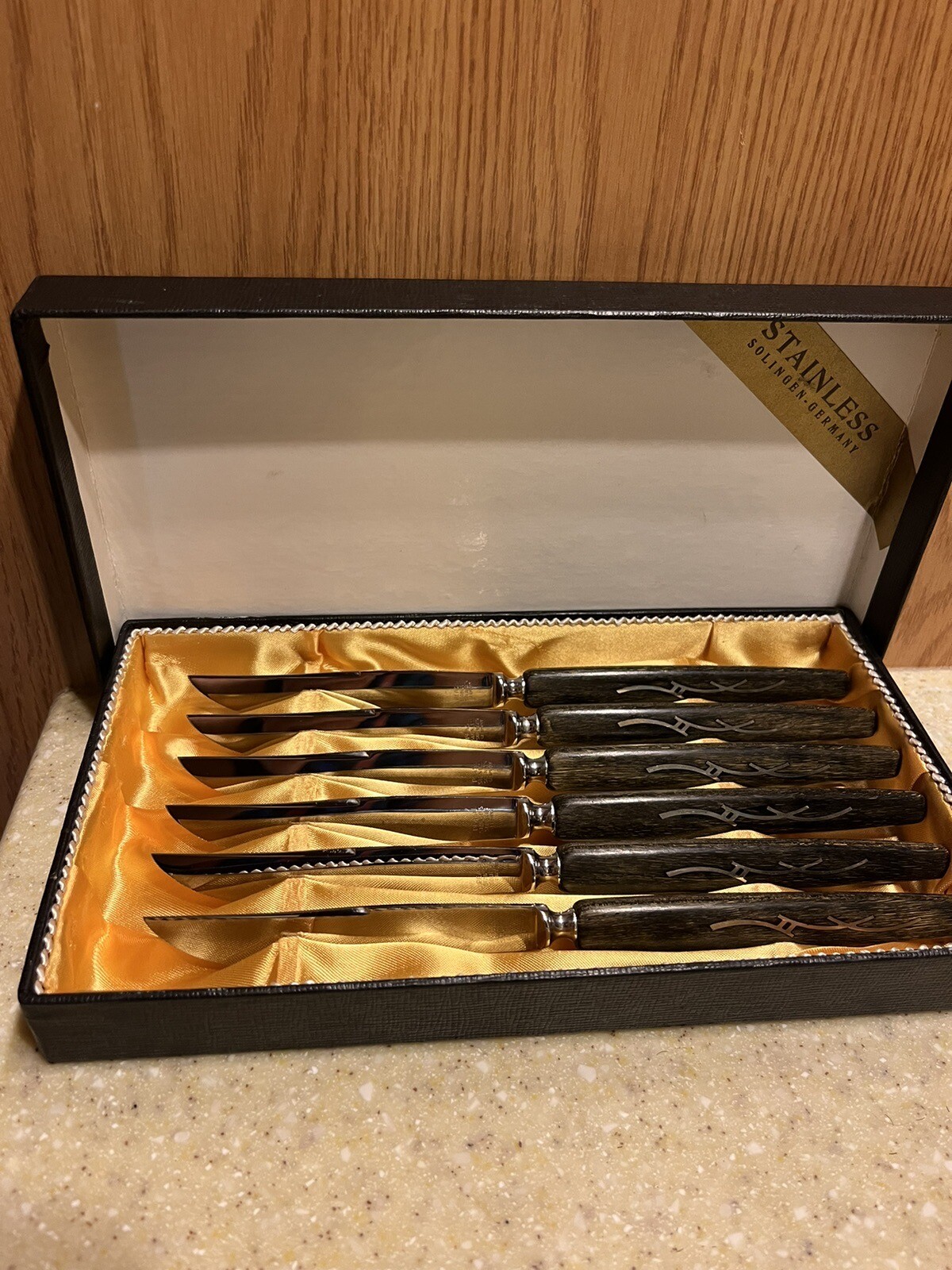 Set Of 6 Vintage Peaso Stainless Solingen Germany Steak Knives | eBay