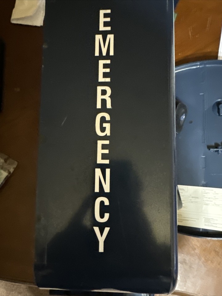 Vntg Police Emergency Patrol Box 911 Telephone Starlight Randix PB 104 ...