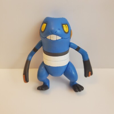 Pokemon Croagunk 3" PVC Figure 2007 Nintendo Jakks | eBay