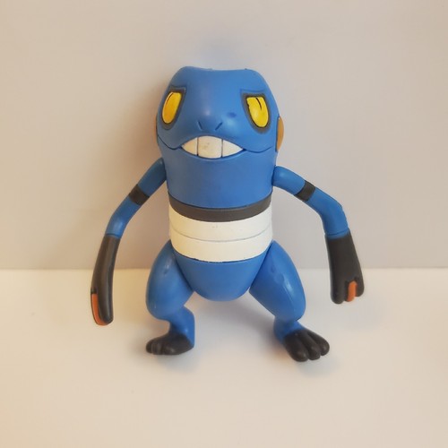 Pokemon Croagunk 3" PVC Figure 2007 Nintendo Jakks | eBay