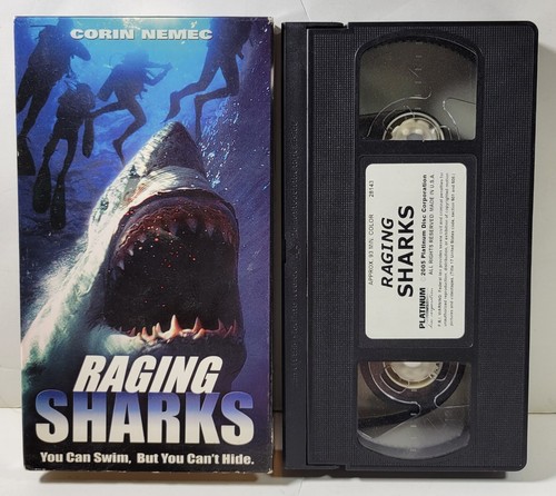 Raging Sharks VHS - 2005 - VHTF! RARE! | eBay