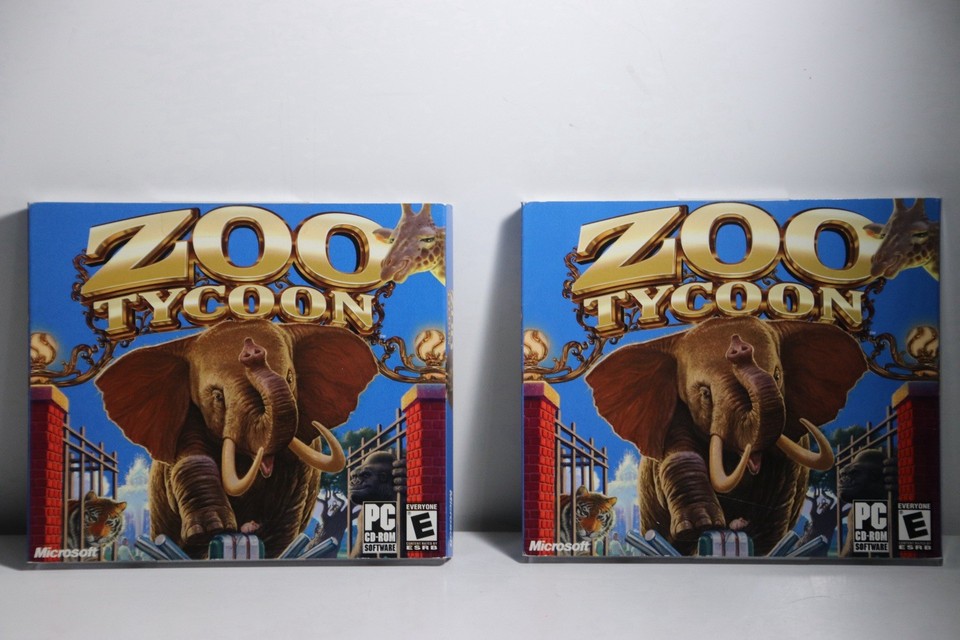 Zoo Tycoon PC CD-ROM Windows Brand New Sealed | eBay
