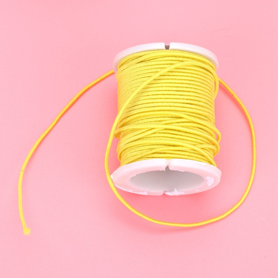 20Pcs Long Elastic Nylon Thread Cord for Jewelry Making Random Color ...