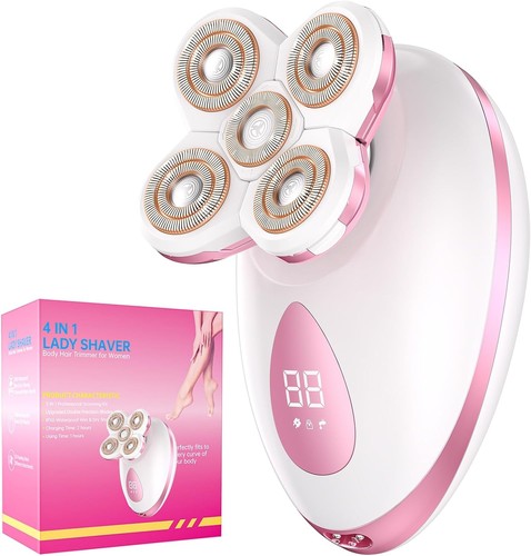 Electric Razors for Women - Painless Body Shavers Sensitive 6900 ...