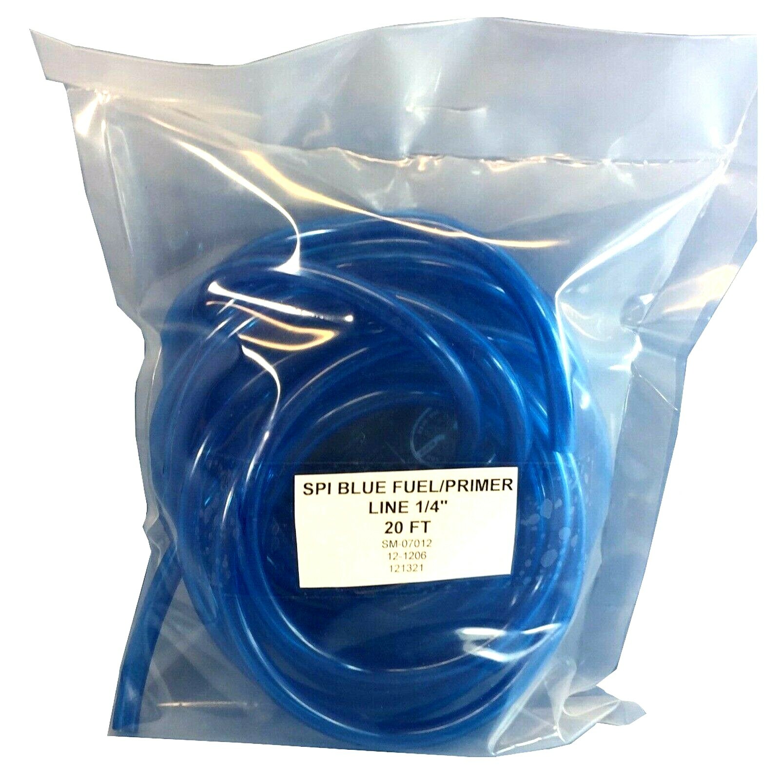 NEW SPI BLUE FUEL LINE ID 1/4" PRE-CUT TO 20 FEET KAWASAKI HONDA SUZUKI ...