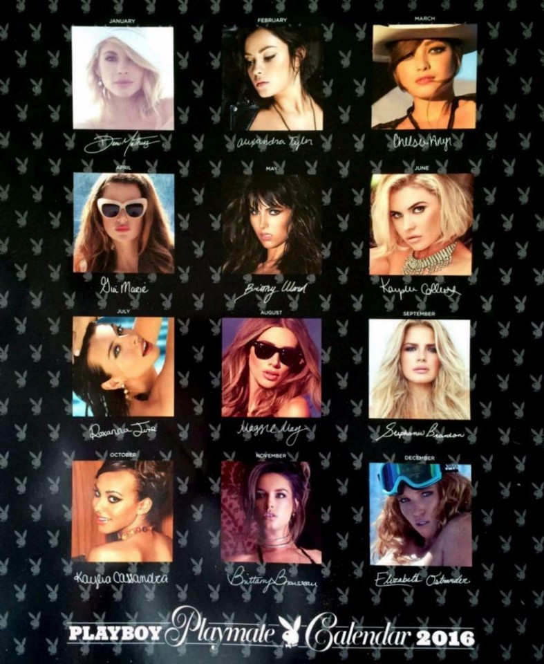 2016 Playboy Playmates
