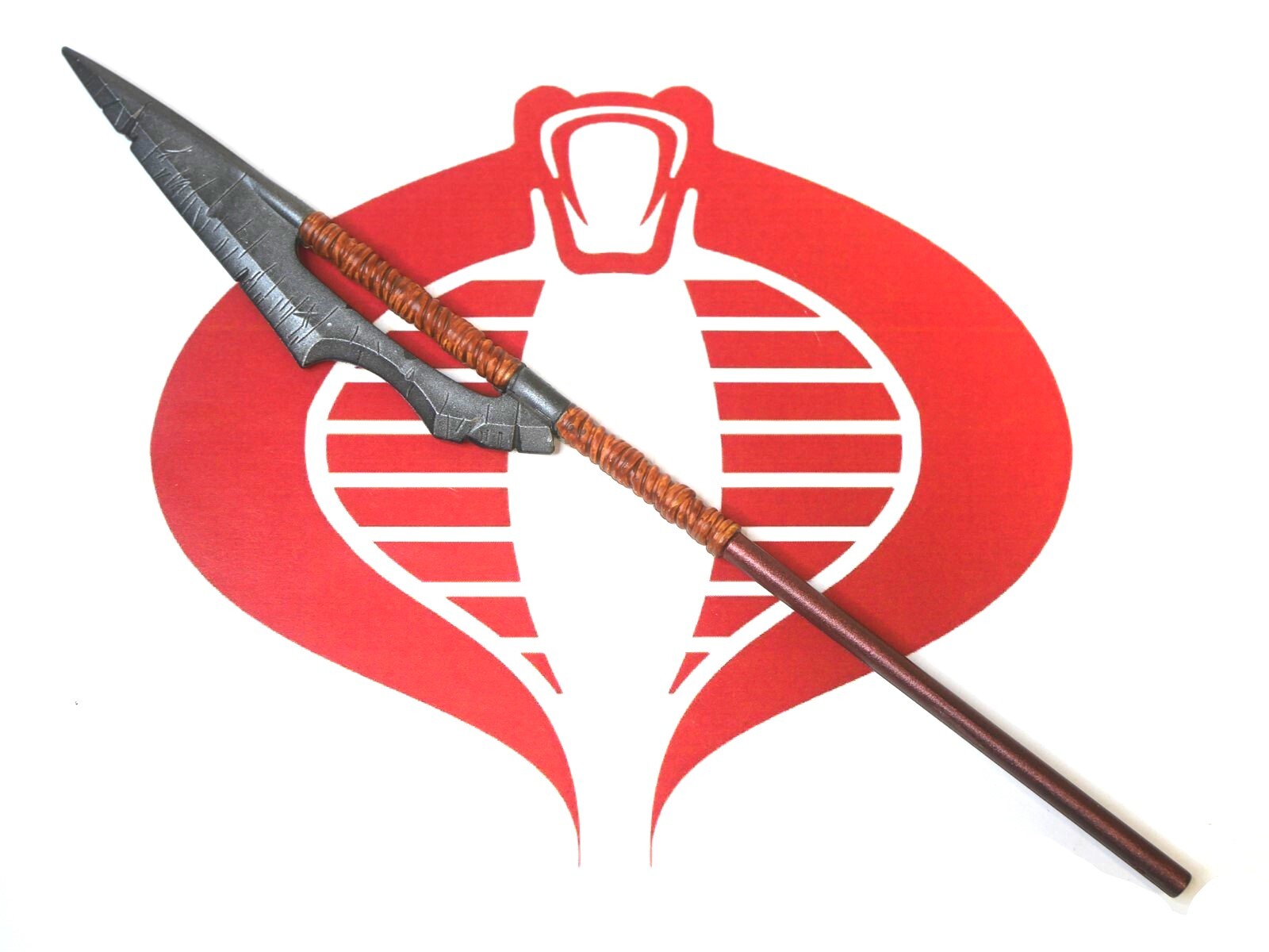 Mythic Legions Four Horsemen Weapon Long Blade Staff Copper Figure ...