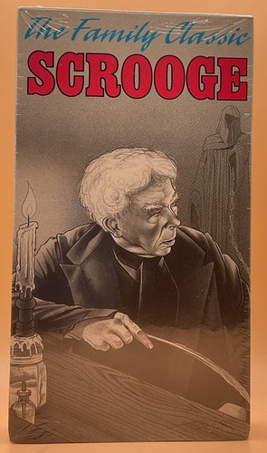Scrooge The Family Classic VHS 1991 Release **SEALED** **Buy 2 Get 1 ...