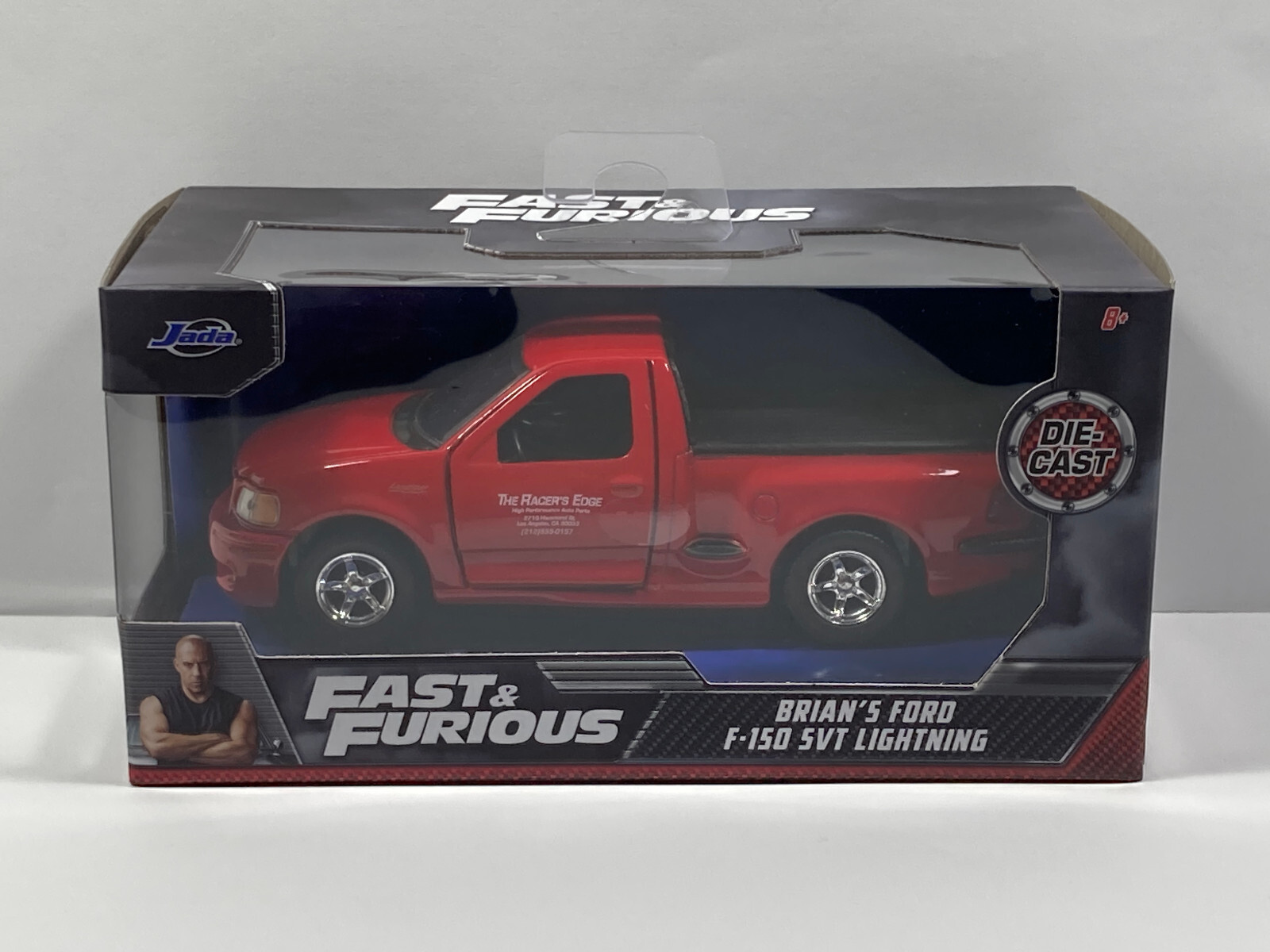 Brian's Ford F-150 SVT Lightning 2022 Fast & Furious Jada Toys 1/32 ...