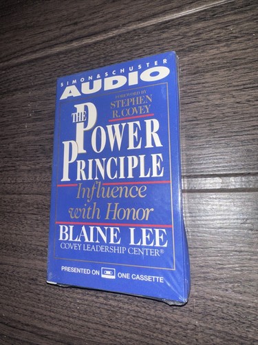 Blaine Lee “The Power Principle” Influence With Honor- Cassette | eBay