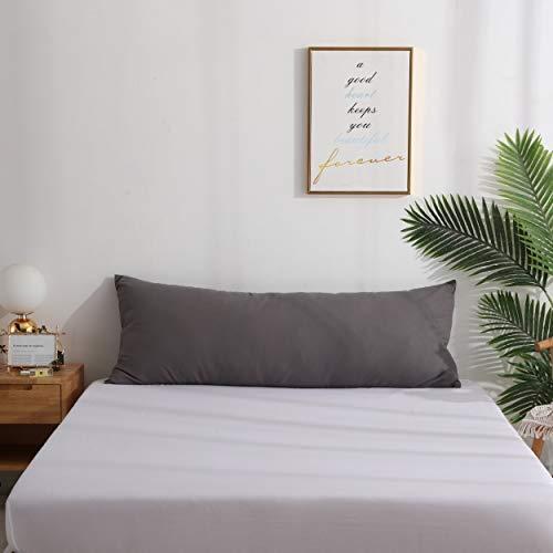 Body Pillow Cover, Luxury Soft Removable Body Pillow Case - Long Body ...