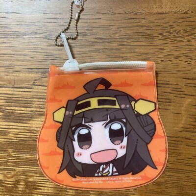 Japan Anime Kantai Collection KanColle Kongo Vinyl Case Mini Pouch ...