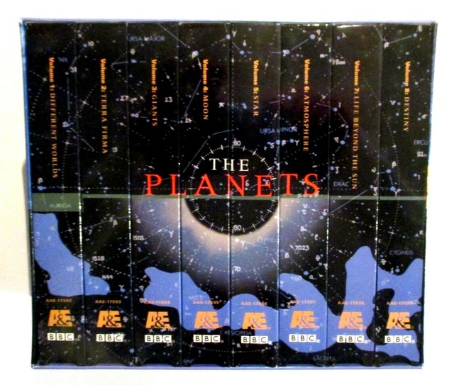 The Planets (VHS, 1999, 8-Tape Set) for sale online | eBay