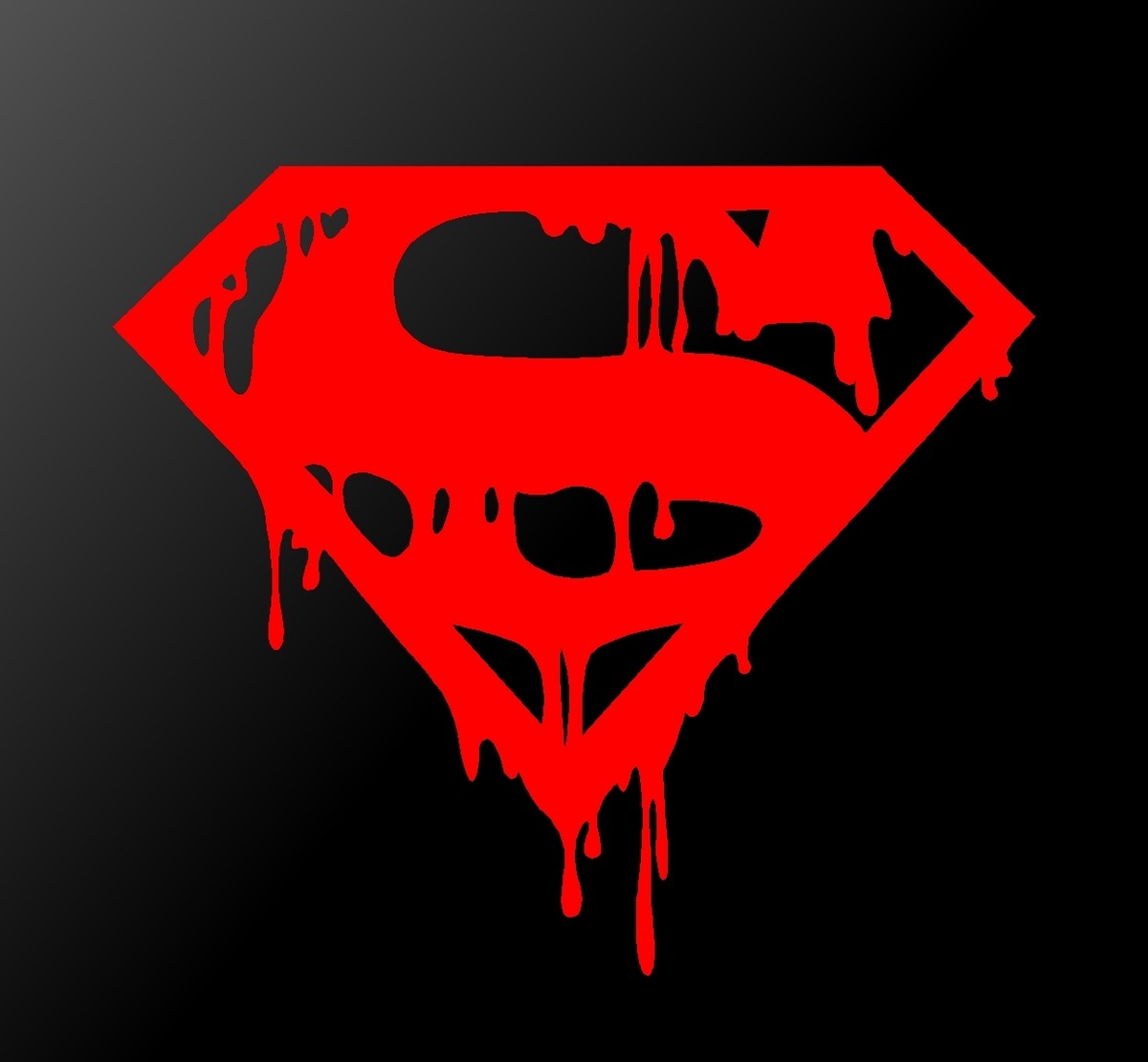 Superman Bleeding Logo