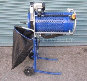 Rotary Soil Sieve. Ideal For Stone. Mattis Electric Rotary Sieve ...