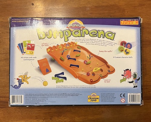 Vintage Cranium Bumparena;Game of Bouncing Balls & Bumpers (2005 ...