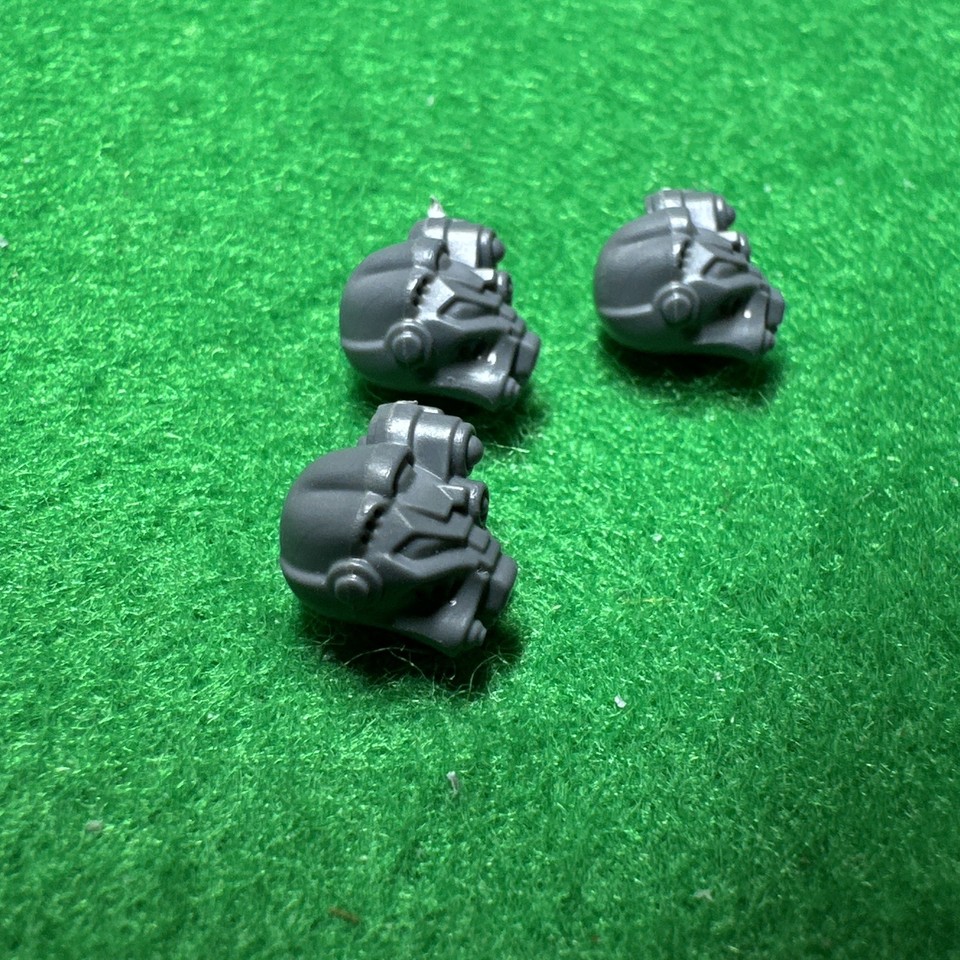 Warhammer 40k Space Marines Terminator Head Bit 3x Part Helmet Games ...