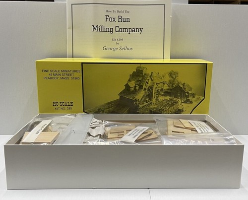 Fine Scale Miniatures 295 HO Scale Fox Run Milling Co. Laser-Cut ...