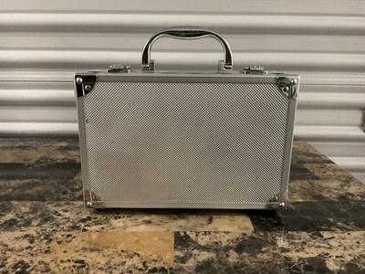 Aluminum Lock Box With Black Lining | eBay