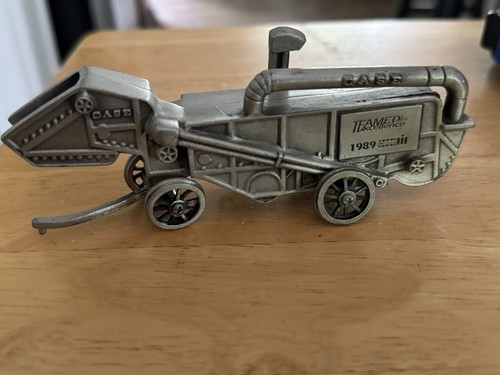 Spec Cast Pewter Case Thresher 150th Anniv. Farm Tool Equipment Model ...