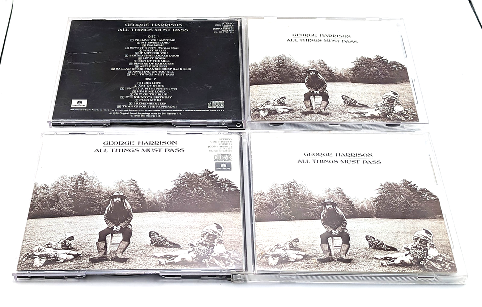 George Harrison Ringo Starr CD Lot All Things Must Pass Live In Japan ...