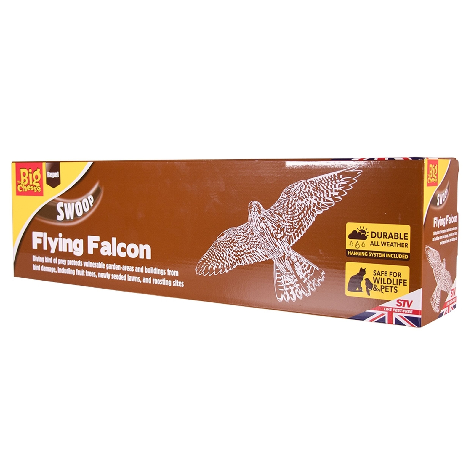 Flying Falcon Bird Deterrent Scarer Bird Of Prey Lawn Garden Pest ...