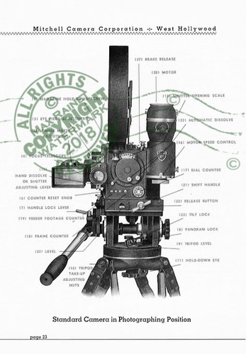 Mitchell Motion Picture Camera CATALOG (1934) 35mm Equipment Features ...