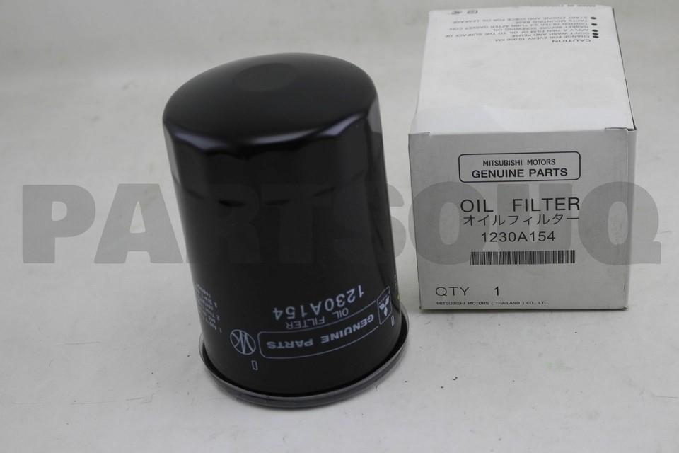 1230A154 Genuine Mitsubishi OIL FILTER | eBay