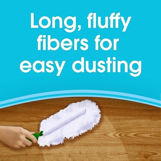 Pledge Fluffy Duster Starter Pack Including 1 Handle and 2 Refills Free ...
