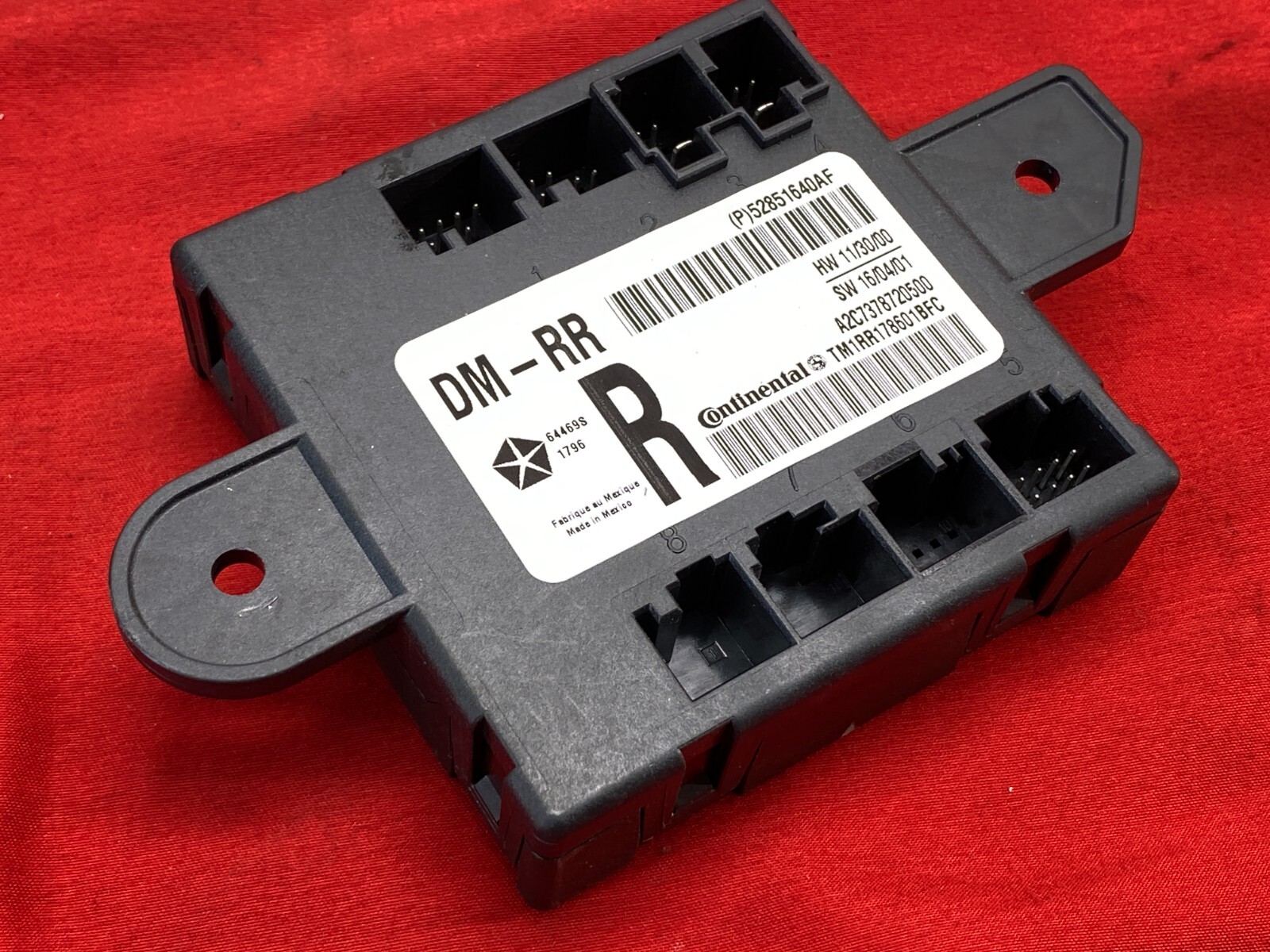 14-21 Maserati Quattroporte Ghibli Rear Right Door Control Module ...