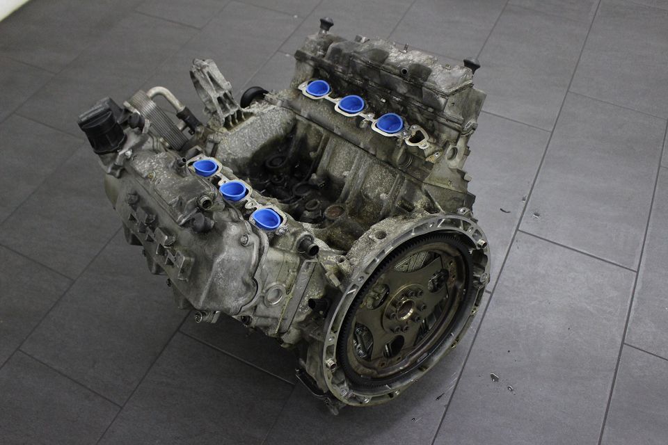 Mercedes C209 CLK Motor V6 3.2 Triebwerk Motorblock M112.955 M112955 ...