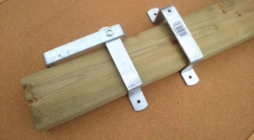 slip rail brackets stables equestrian farm tractor livery fencing ...