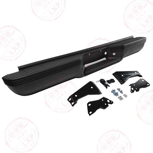 Black Rear Bumper For 1988-2000 Chevrolet C1500 C2500 K1500 K2500 ...