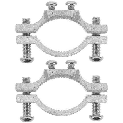 2 Pcs Lamp Support Tube Clamp Motorcycle Parts Handlebar Mirror Mount ...