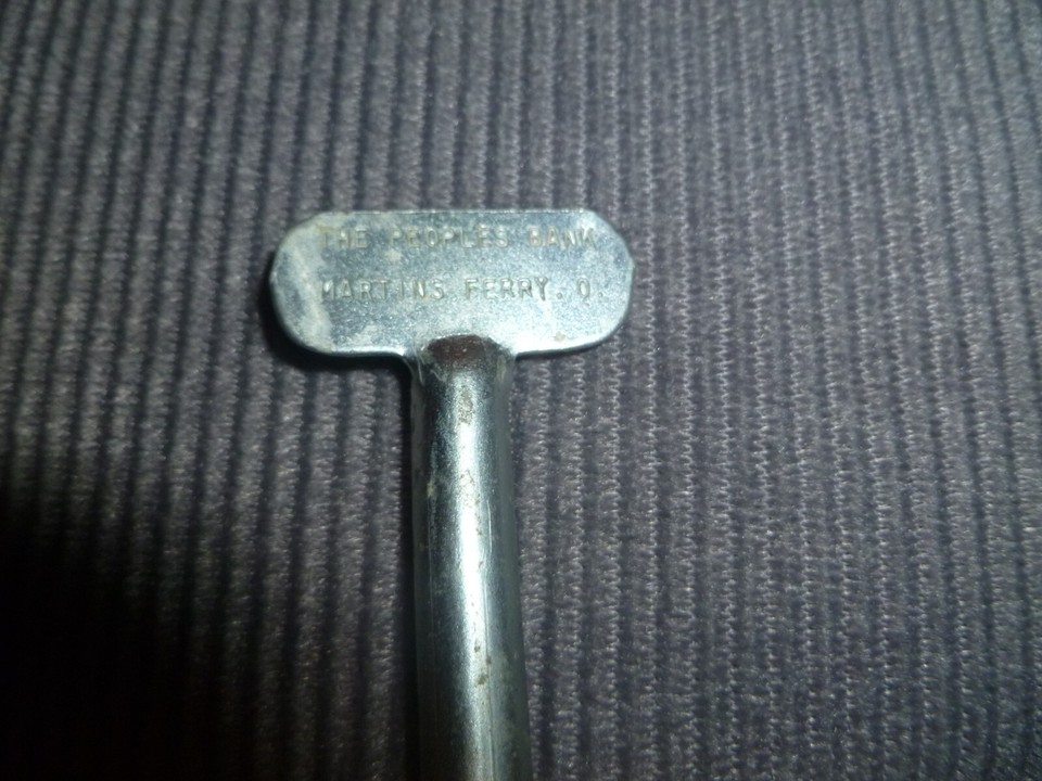 VIN. ADV. PEOPLES NATL. BANK MARTINS FERRY, OH. (TOOTHPASTE ROLLER) | eBay