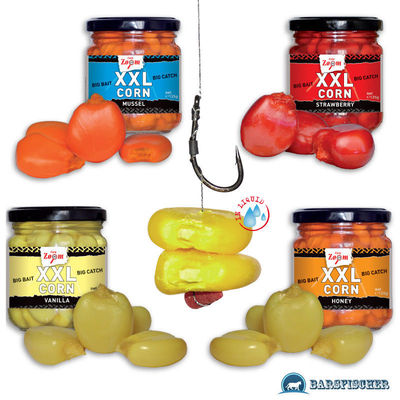 125g CARP ZOOM XXL CORN, XXL KARPFEN ANGELMAIS ca.20-25mm MAIS VERSCH ...