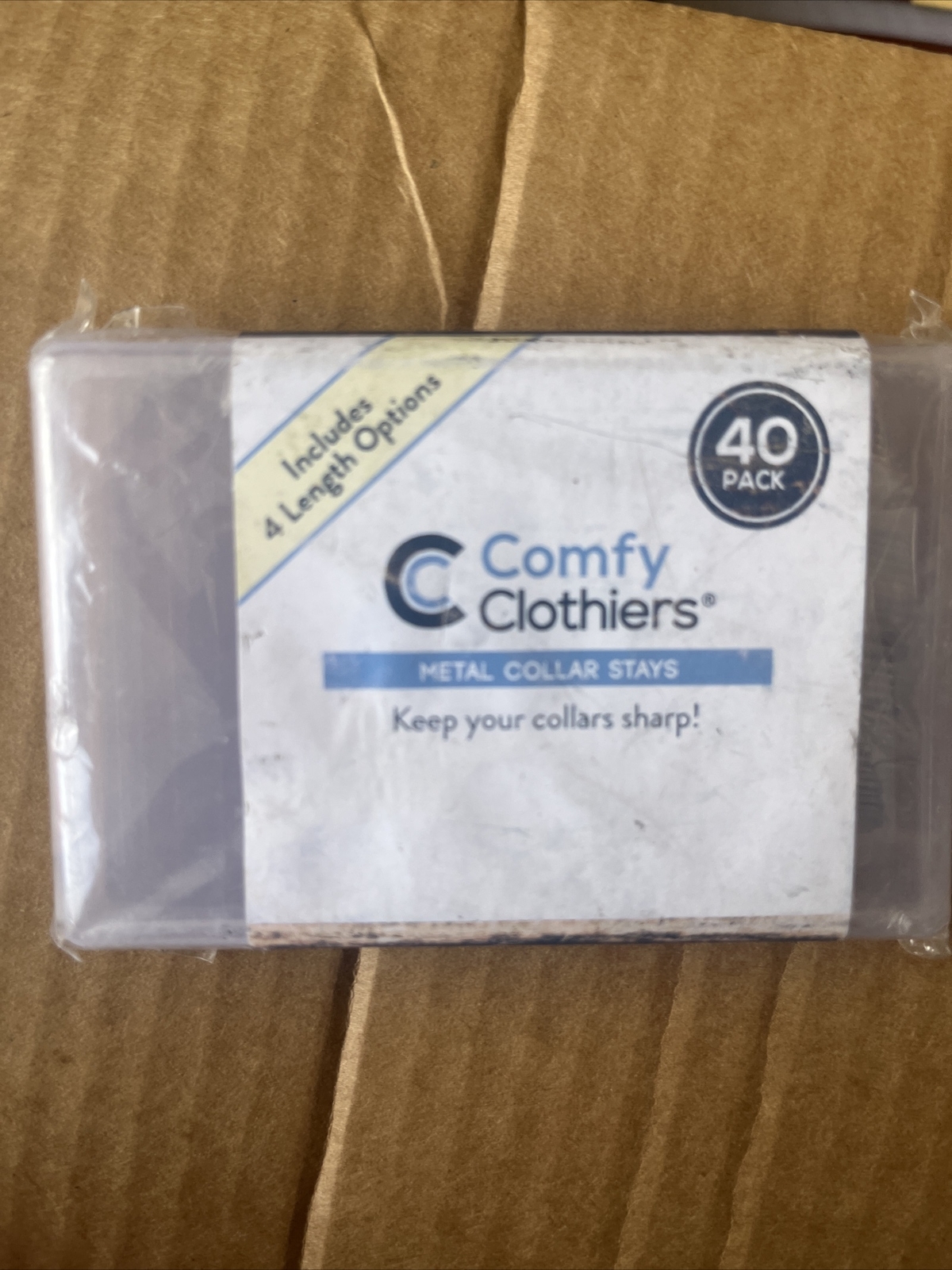 Comfy Clothiers Metal Collar Stays | eBay