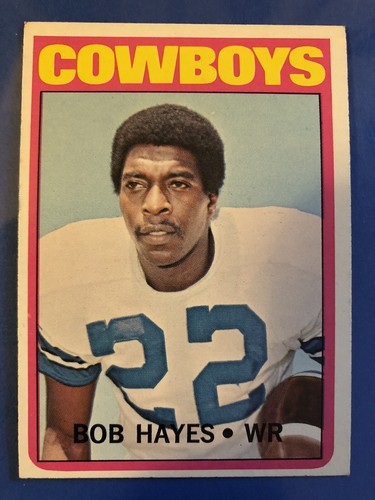 1972 Topps Football #105 Bob Hayes Dallas Cowboys | eBay