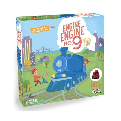 Amigo Boardgame Engine, Engine No. 9 Box Fair/EX | eBay