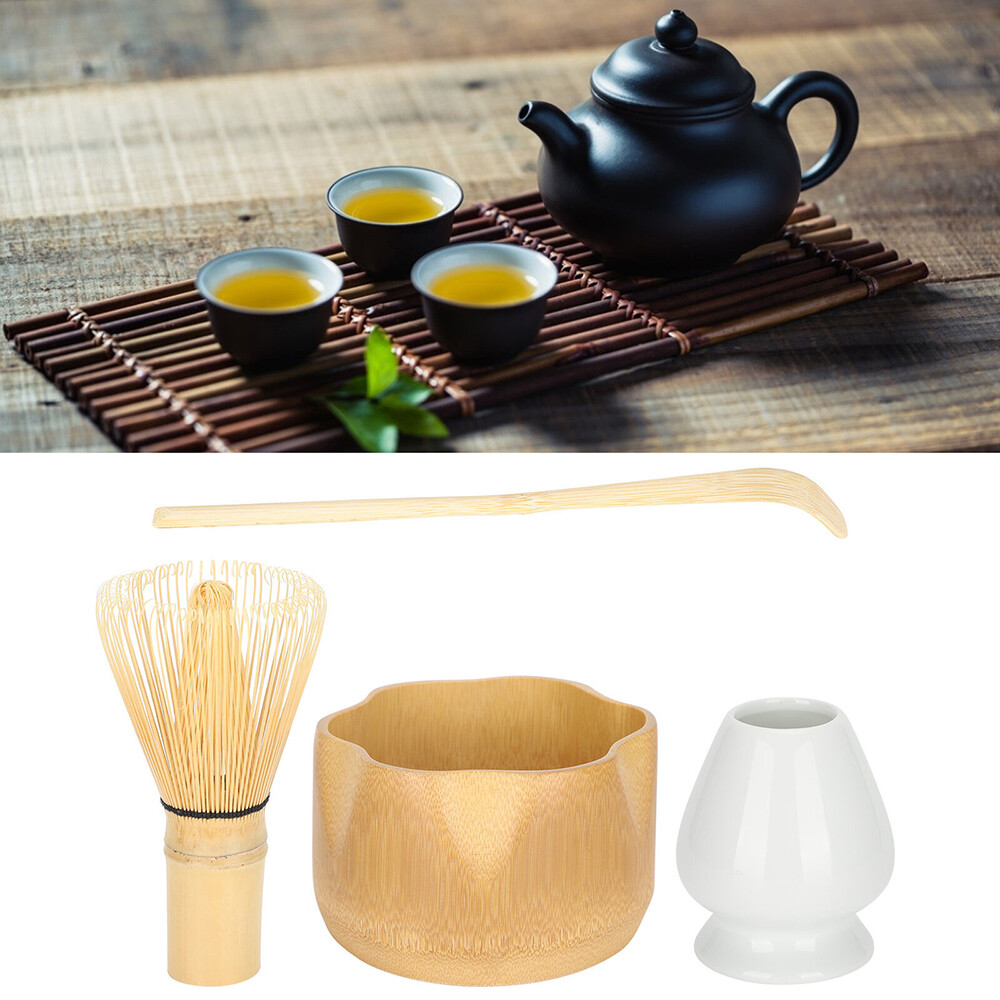 4 Pcs Tea Whisk Set House Hold Tea Making Tool Matcha Tea Maker ...