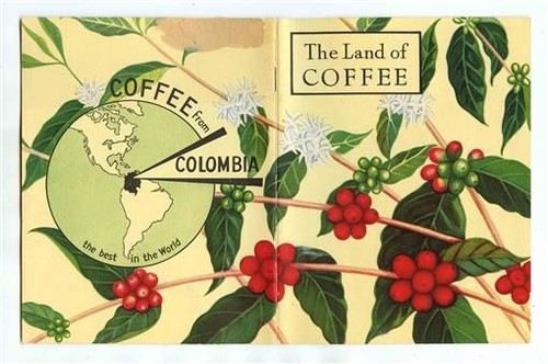 The Land of Coffee from Columbia Booklet 1939 Growth Processing Types ...