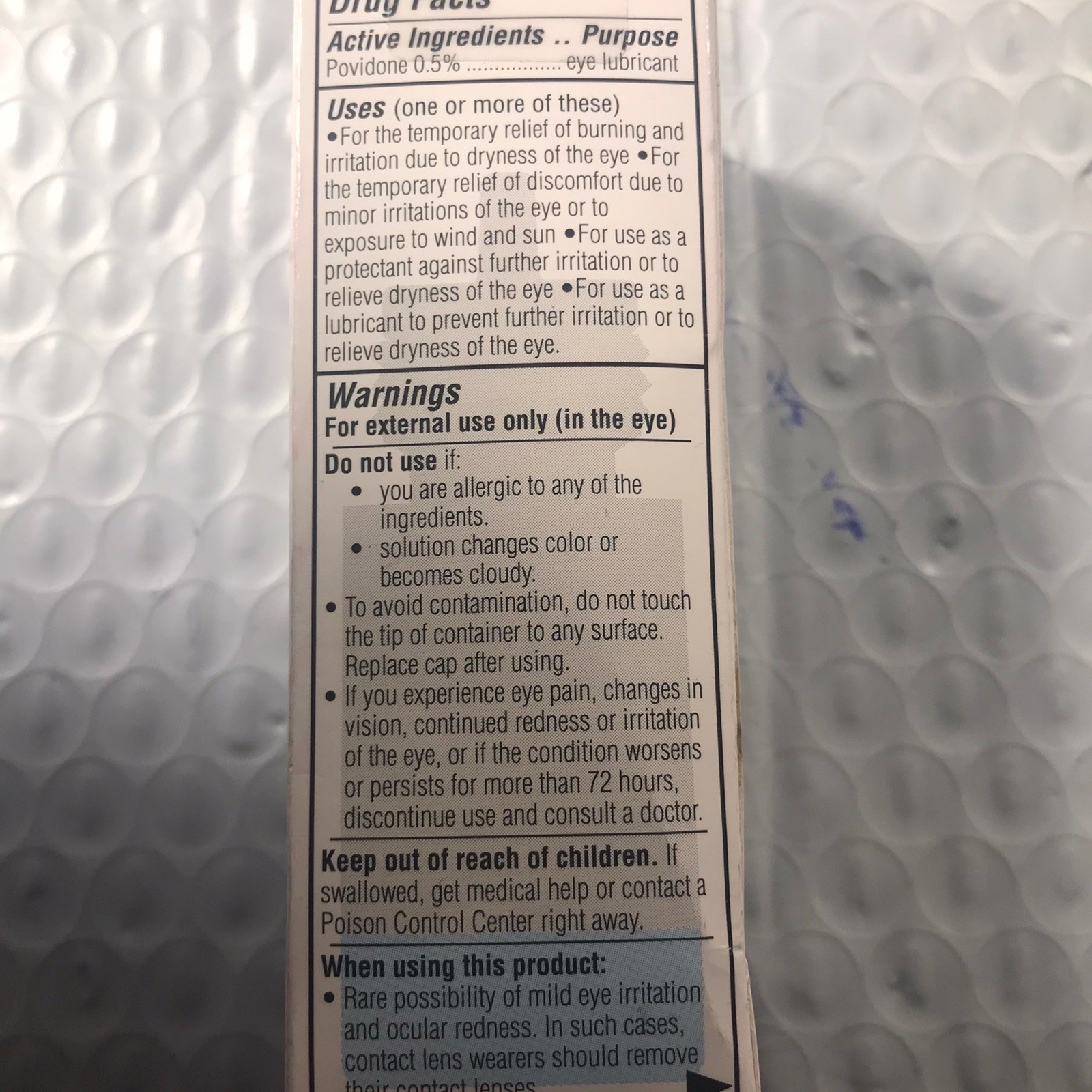 4x iVizia Sterile Lubricant Eye Drops For Dry Eyes,5mL Exp 2/2027 -Free ...