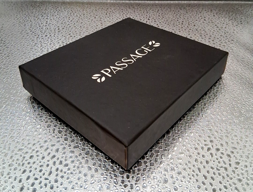 New ~ PASSAGE ~ RFiD Protection Genuine Leather Snake Print Wallet New ...