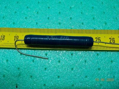 RESISTANCE PLP - 3,3 Ohm BOBINEE VITRIFIEE 6x45 - TYPE RBV 680 - NOS ...