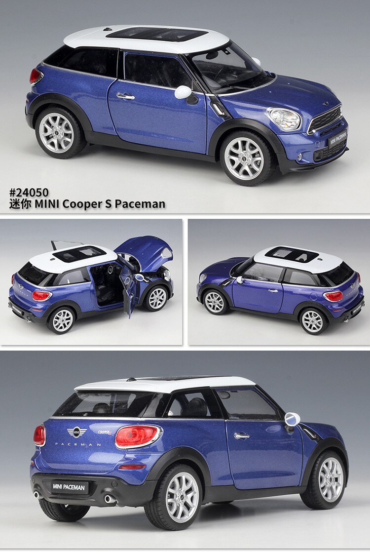 WELLY 1:24 MINI Cooper S Paceman Alloy Diecast Vehicle Car MODEL TOY ...