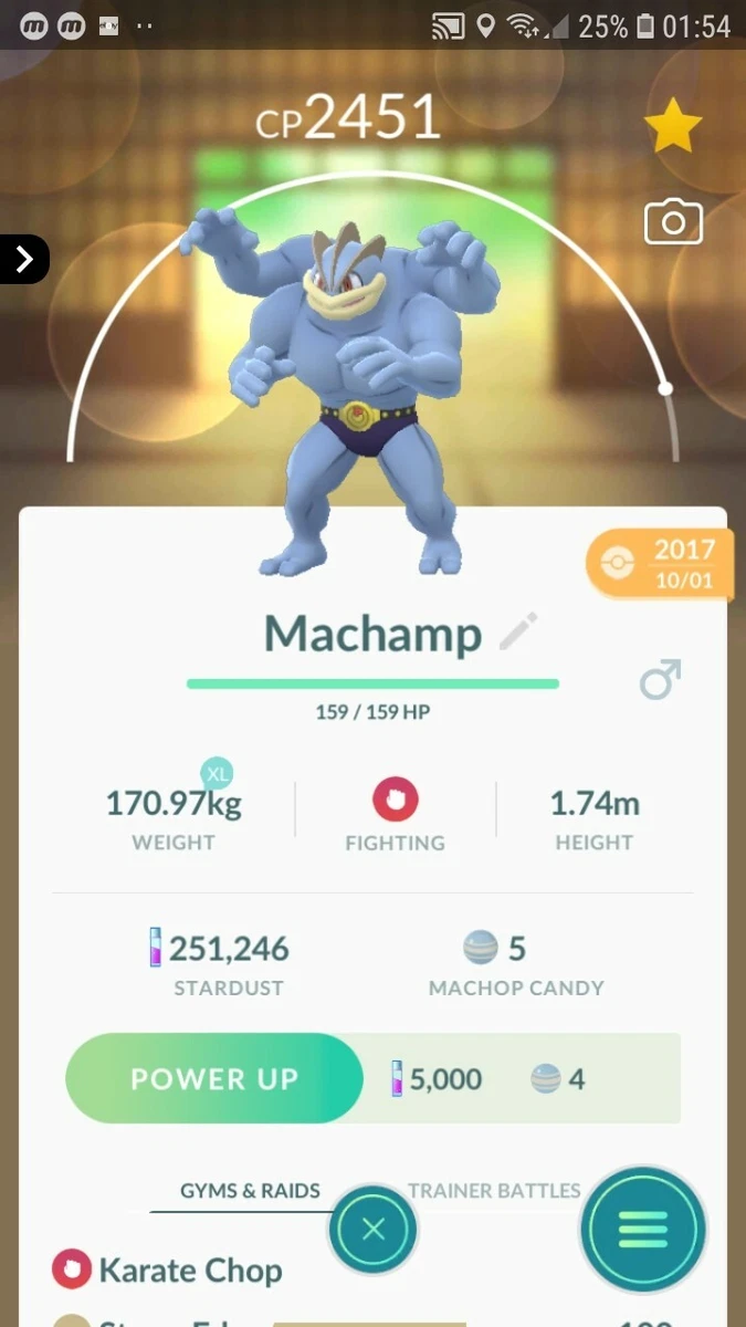 Pokemon Machamp Evolution